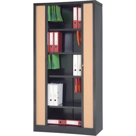 Realspace tambour cupboard store