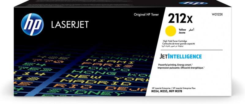 HP Toner Cartridge Original W2122XC Yellow | Viking Direct IE